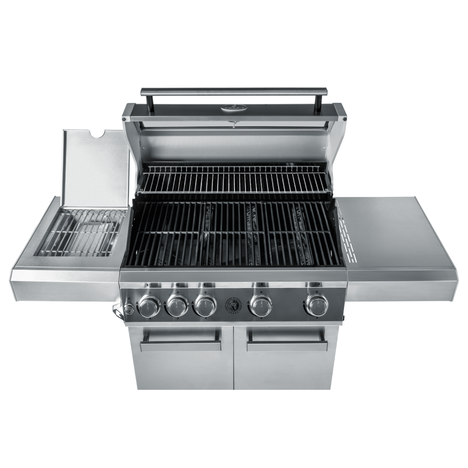 CHEF CUISINE BBQ Gas Grill 4 + 1, inklusive Hochtemperaturzone ...